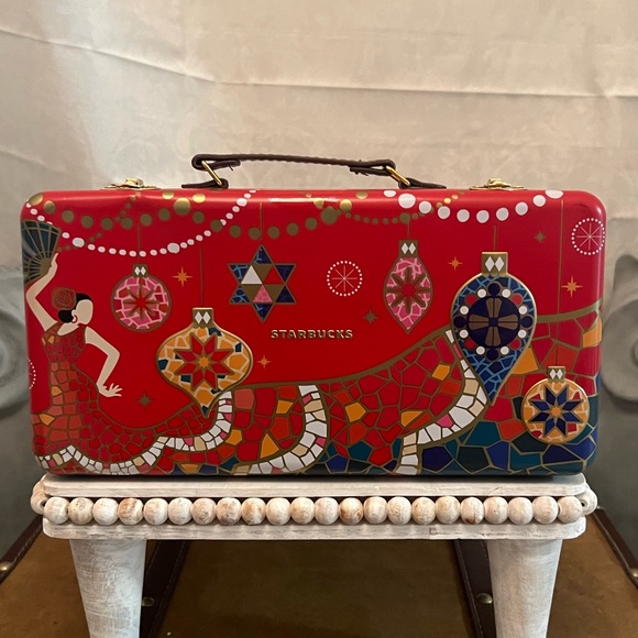 Starbucks | Storage & Organization | Starbucks Tin Suitcase | Poshmark